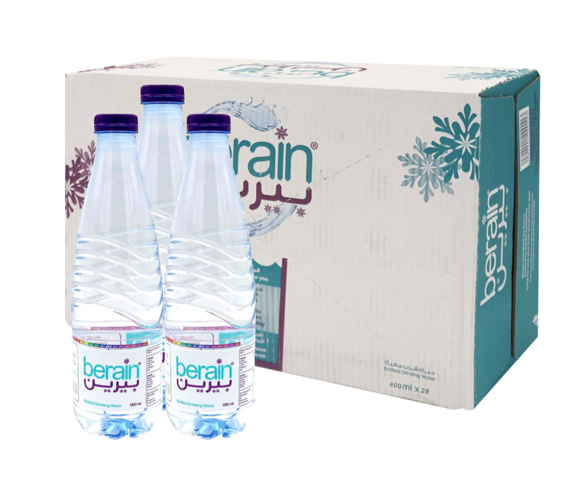 Berain Water 600 ml × 28 - Carton | My Website